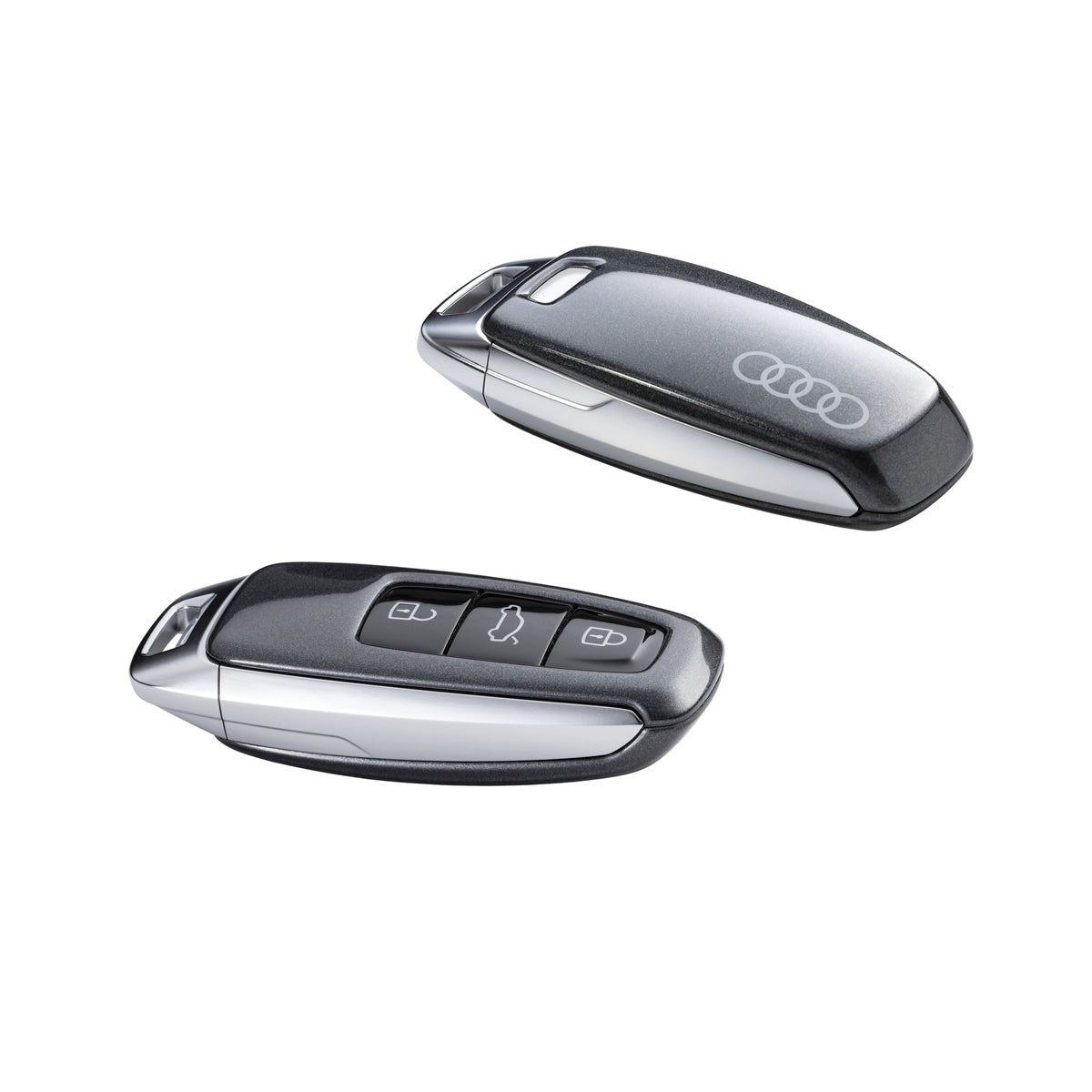 Audi key cover Daytona Grey with Audi rings – Shop JCT600