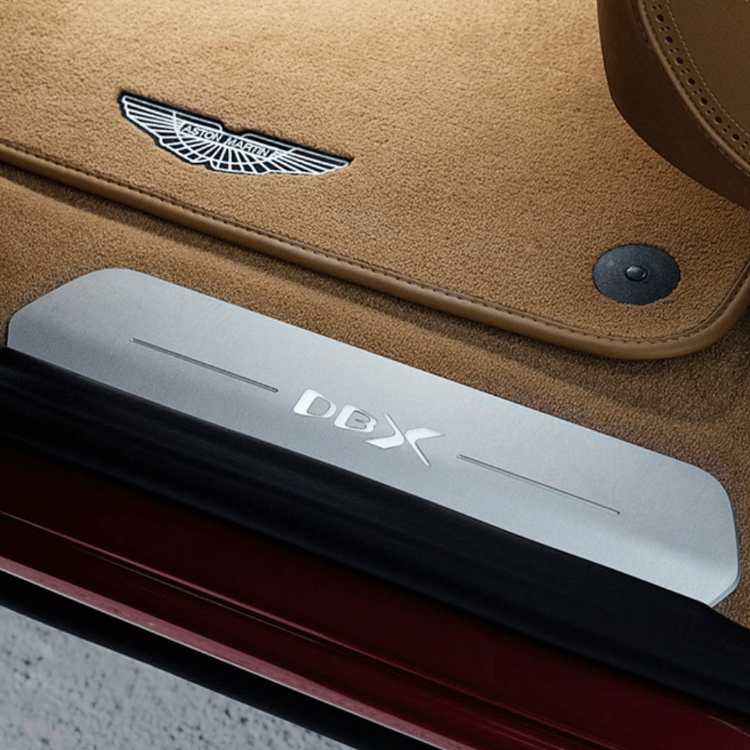 Aston Martin - DBX illuminated tread sill plates BRIGHT finish – Shop ...
