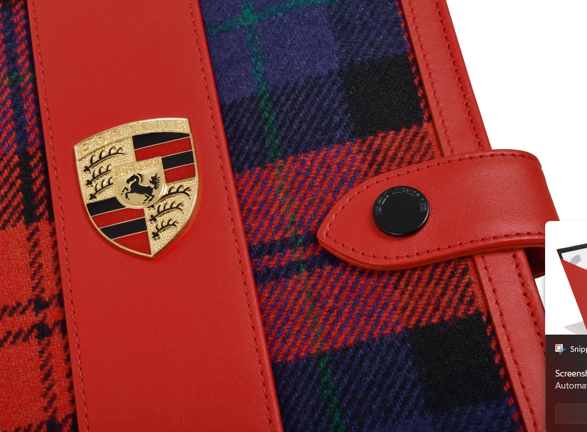 Porsche - '50 Years 911 Turbo' Document Folder - Red – Shop JCT600