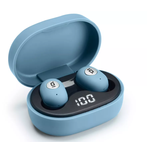 Volkswagen - Bluetooth headphones Mid-blue, with charging station, ID ...