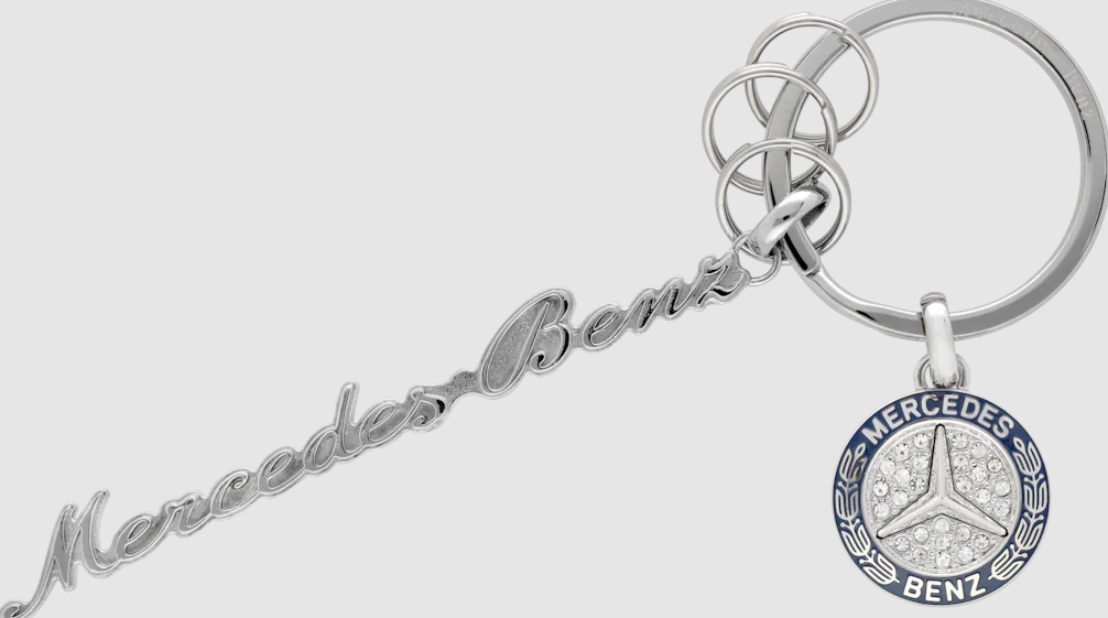 Mercedes-Benz Key ring, Mercedes Classic lettering – Shop JCT600